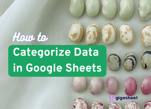How to Categorize Data in Google Sheets